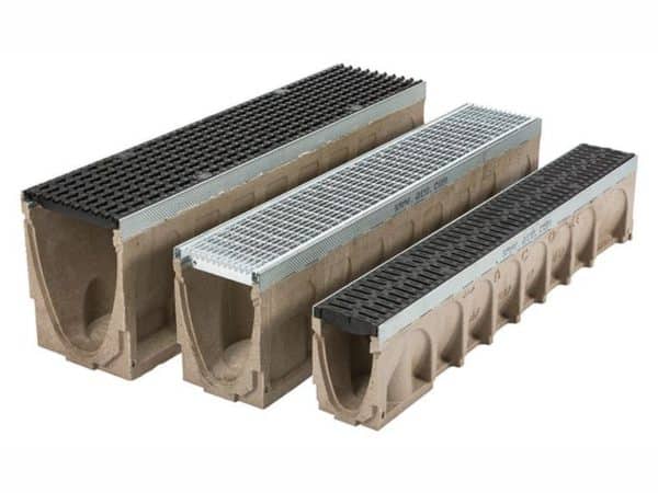 ACO Multiline V100 až V500 – Stavební odvodňovací prvky